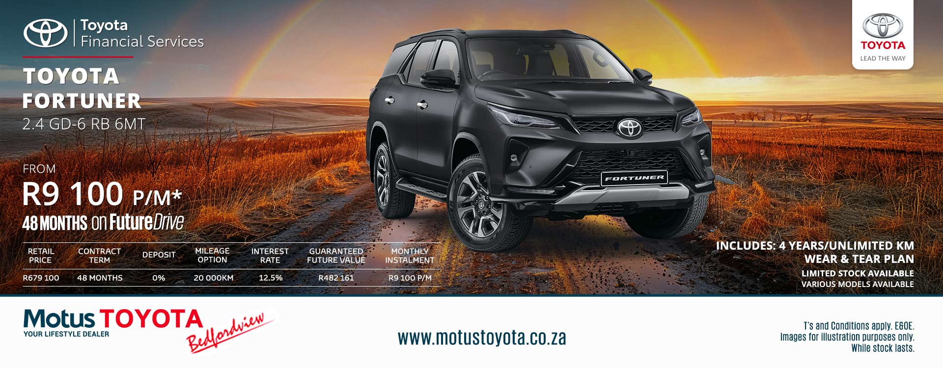 The Toyota Fortuner 2.4 GD-6 RB 6MT | Motus Toyota